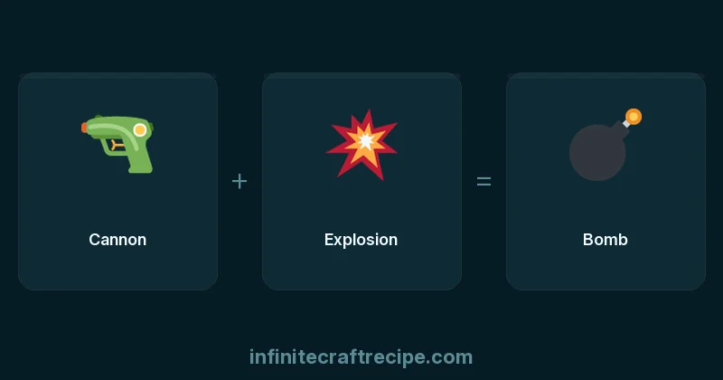 How to make 💣 Bomb in Infinite Craft - Bomb recipe