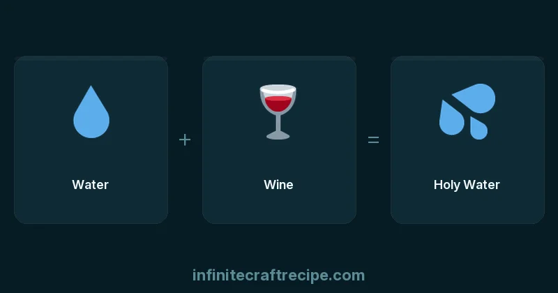 How to make 💦 Holy Water in Infinite Craft - Holy Water recipe