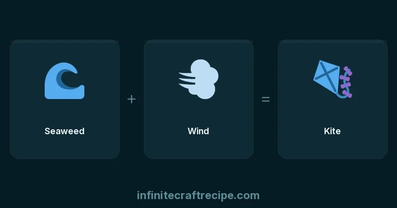 How to make 🪁 Kite in Infinite Craft - Kite recipe
