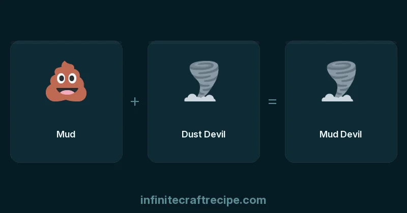How to make 🌪️ Mud Devil in Infinite Craft - Mud Devil recipe