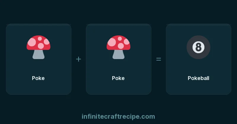 How to make 🎱 Pokeball in Infinite Craft - Pokeball recipe