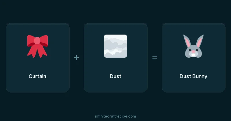 How to make 🐰 Dust Bunny in Infinite Craft - Dust Bunny recipe