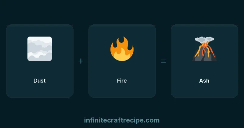 How to make 🌋 Ash in Infinite Craft - Ash recipe