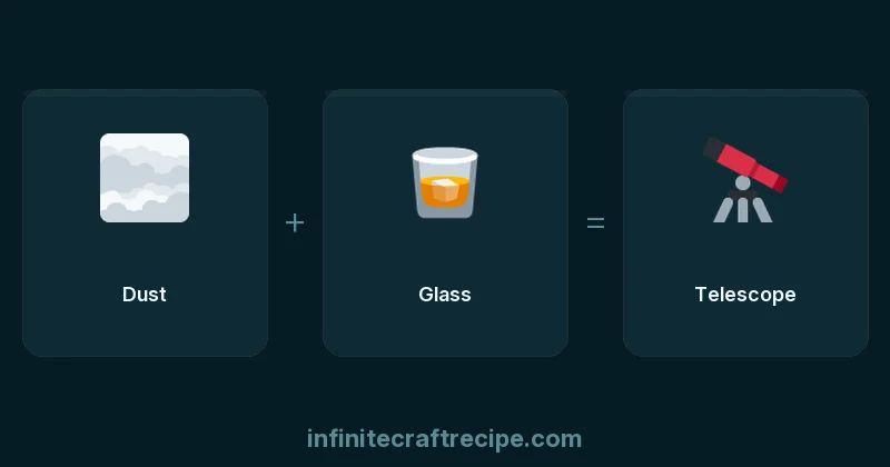 How to make 🔭 Telescope in Infinite Craft - Telescope recipe
