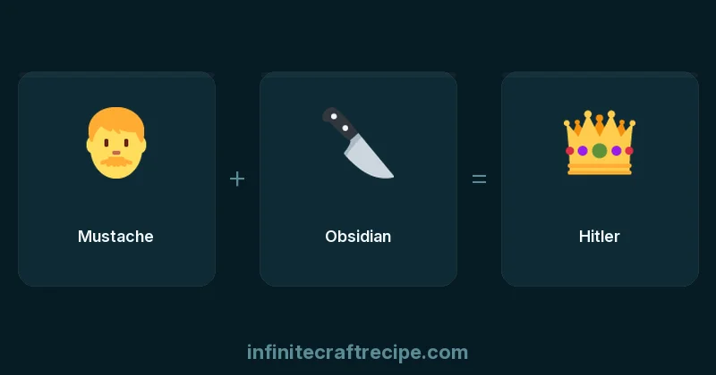 How to make 👑 Hitler in Infinite Craft - Hitler recipe