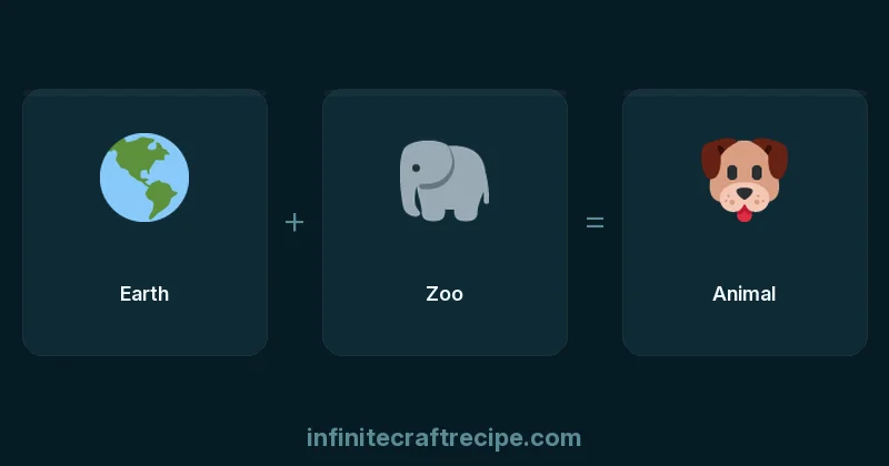 How to make 🐶 Animal in Infinite Craft - Animal recipe