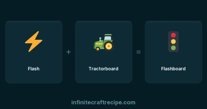 How to make 🚦 Flashboard in Infinite Craft - Flashboard recipe