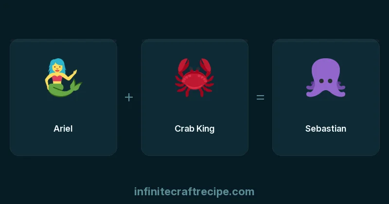 How to make 🐙 Sebastian in Infinite Craft - Sebastian recipe