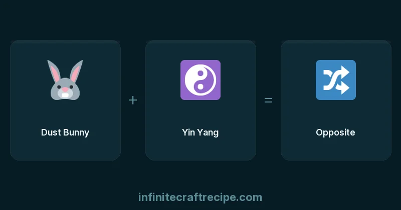 How to make 🔀 Opposite in Infinite Craft - Opposite recipe