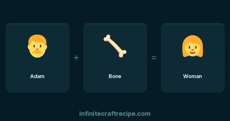 How to make 👩 Woman in Infinite Craft - Woman recipe