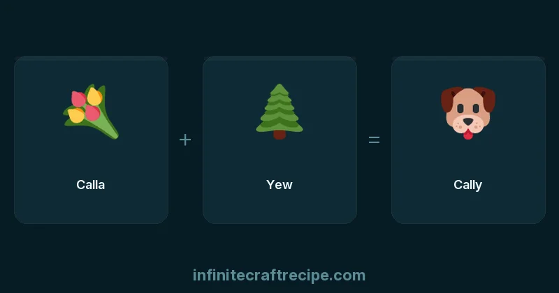 How to make 🐶 Cally in Infinite Craft - Cally recipe