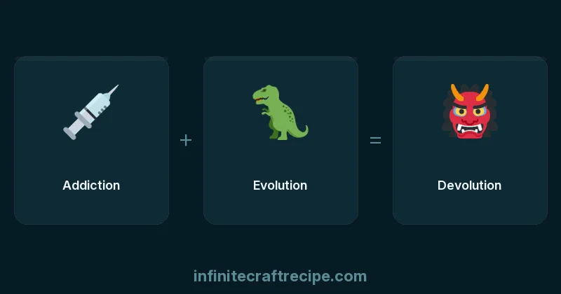 How to make 👹 Devolution in Infinite Craft - Devolution recipe
