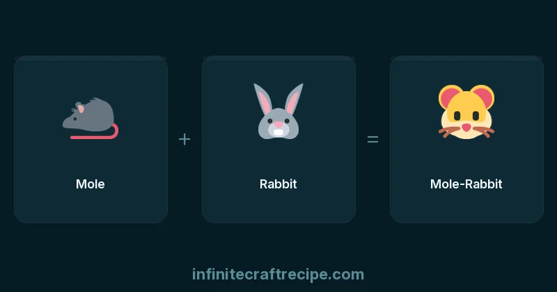 How to make 🐹 Mole-Rabbit in Infinite Craft - Mole-Rabbit recipe