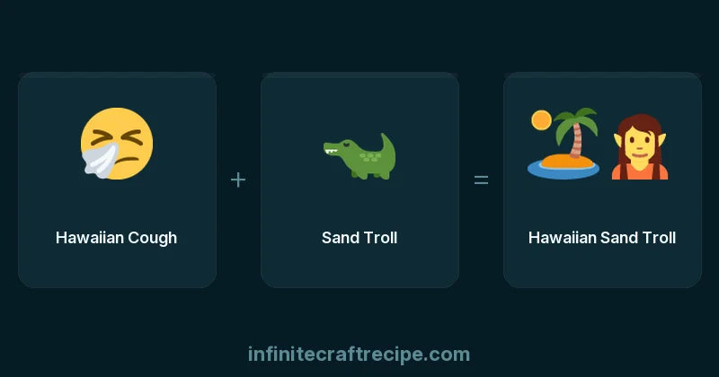 How to make 🏝️🧝‍ Hawaiian Sand Troll in Infinite Craft - Hawaiian Sand ...