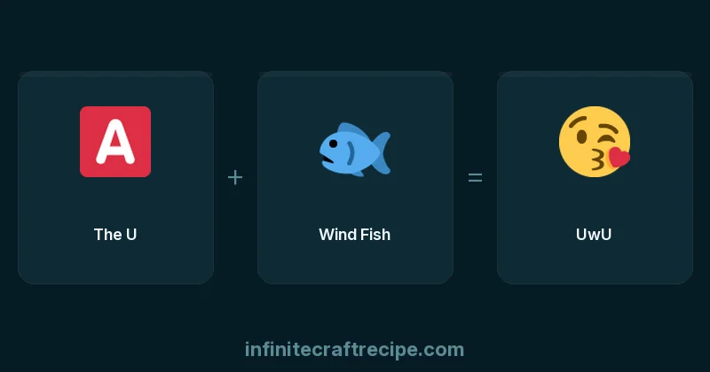 How to make 😘 UwU in Infinite Craft - UwU recipe