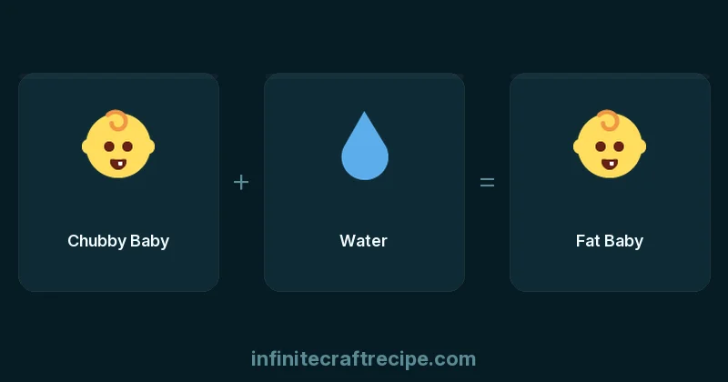 How to make 👶 Fat Baby in Infinite Craft - Fat Baby recipe