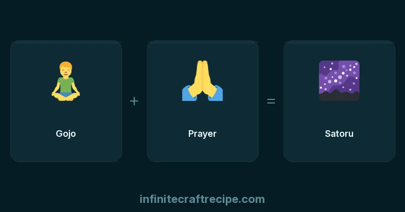 How to make 🌌 Satoru in Infinite Craft - Satoru recipe
