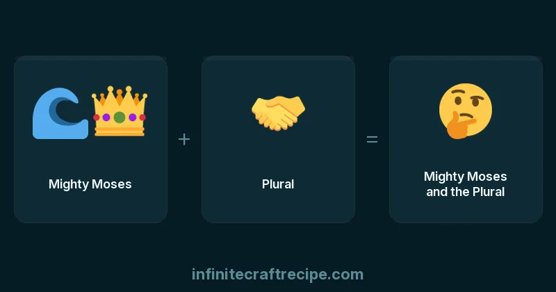How to make 🤔 Mighty Moses and the Plural in Infinite Craft - Mighty ...