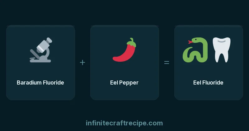 How to make 🐍🦷 Eel Fluoride in Infinite Craft - Eel Fluoride recipe