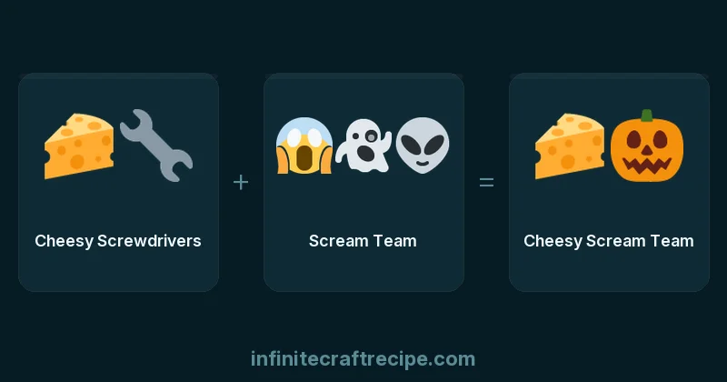How to make 🧀🎃 Cheesy Scream Team in Infinite Craft - Cheesy Scream ...