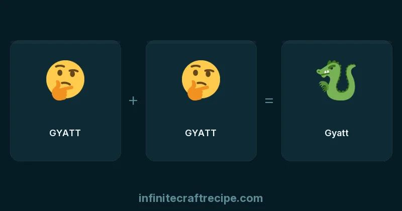 How to make 🐉 Gyatt in Infinite Craft - Gyatt recipe