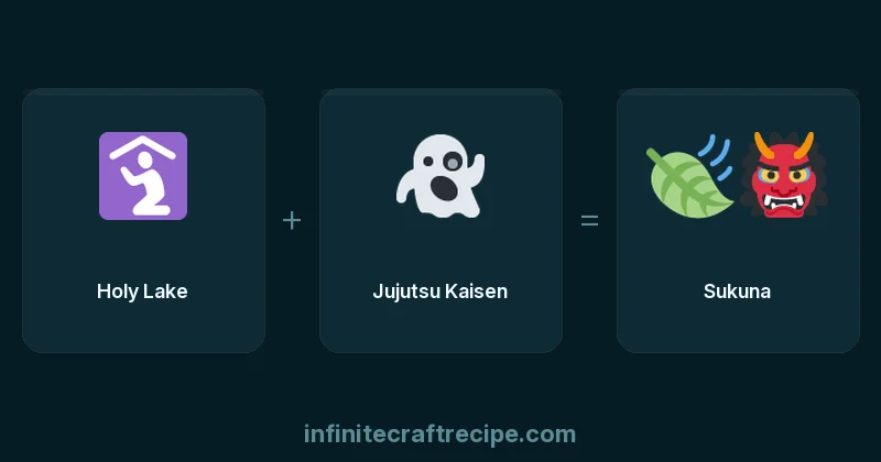 How to make 🍃👹 Sukuna in Infinite Craft - Sukuna recipe